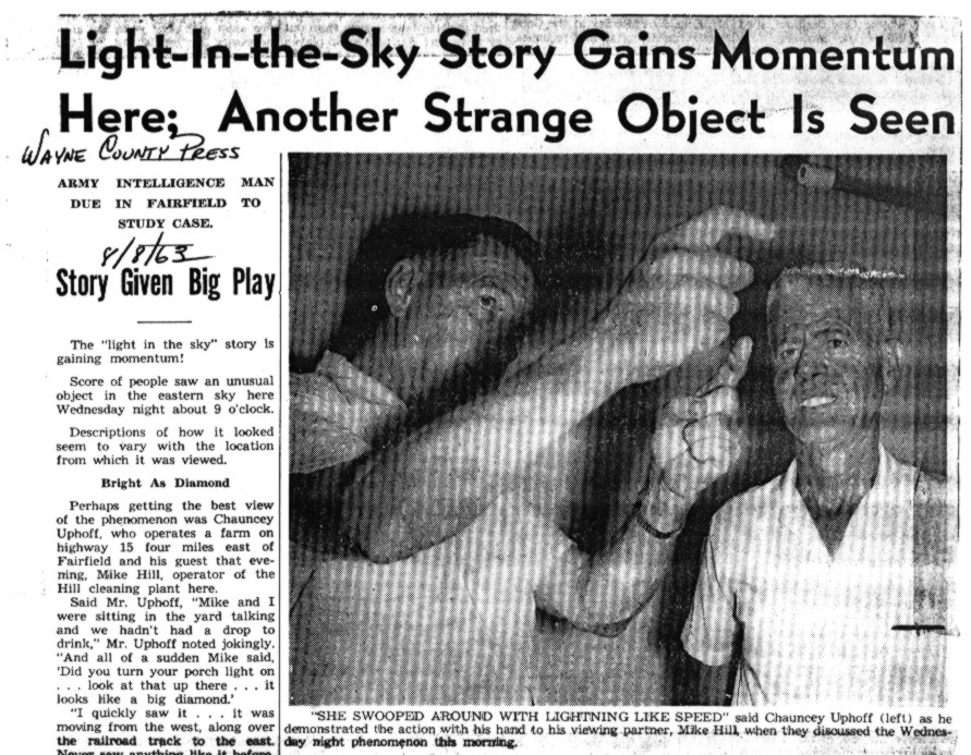 Uphoff Case - Light In Sky Story Gains Momentum Here - Wayne County Press